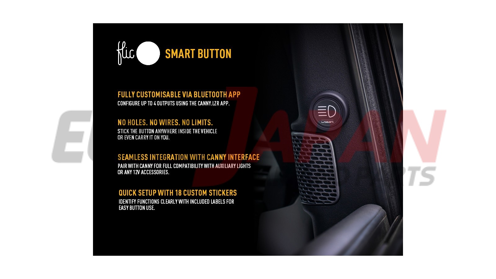 CANNY bluetooth button - Lazer