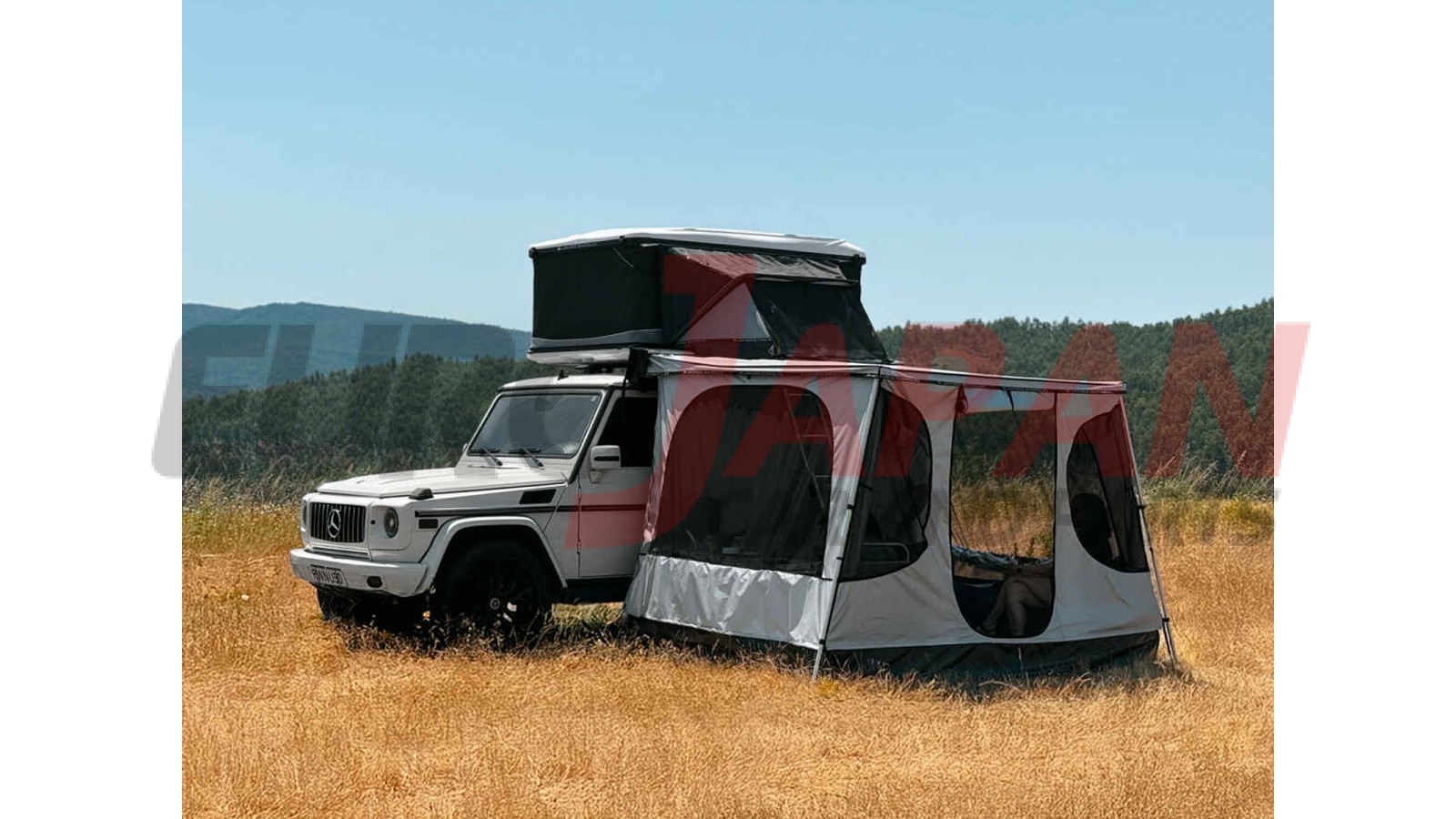 Tunnel Family Room 160 cm - Odyssey Roof Tent (M/L) - James Baroud